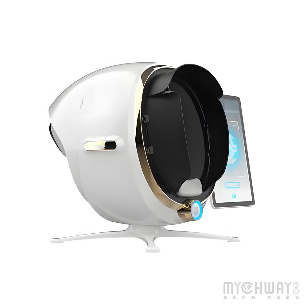 Smart Skin Analyzer With 3D Simulation AI Face Recognition For Precise